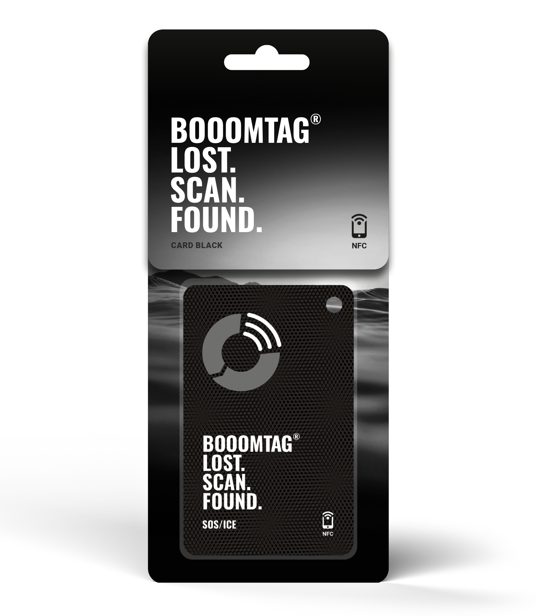 Booomtag® NFC Card Black